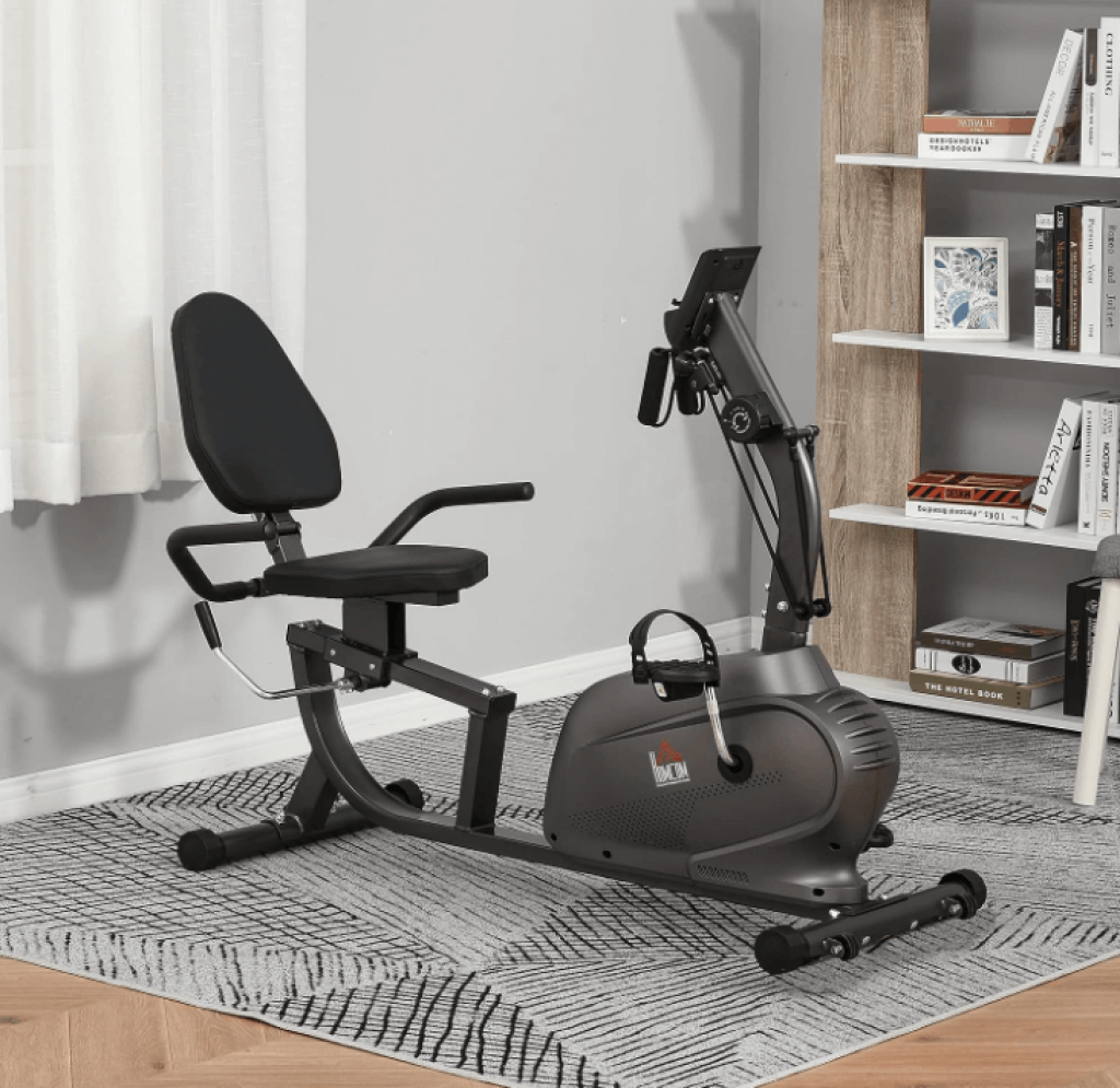 HOMCOM Fitness Recumbent Bike Review - Fitness Fighters
